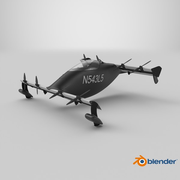 3D Evtol Models | TurboSquid