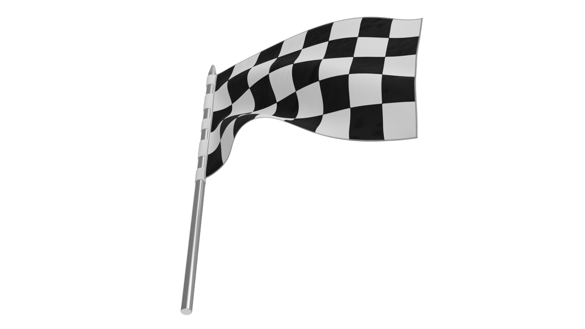 Checkered Flag 3D Model - TurboSquid 2151722