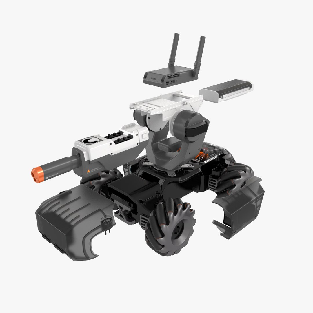 3D Dji Robomaster S1 - TurboSquid 1429091