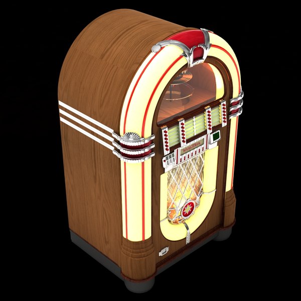 wurlitzer jukebox 3d max