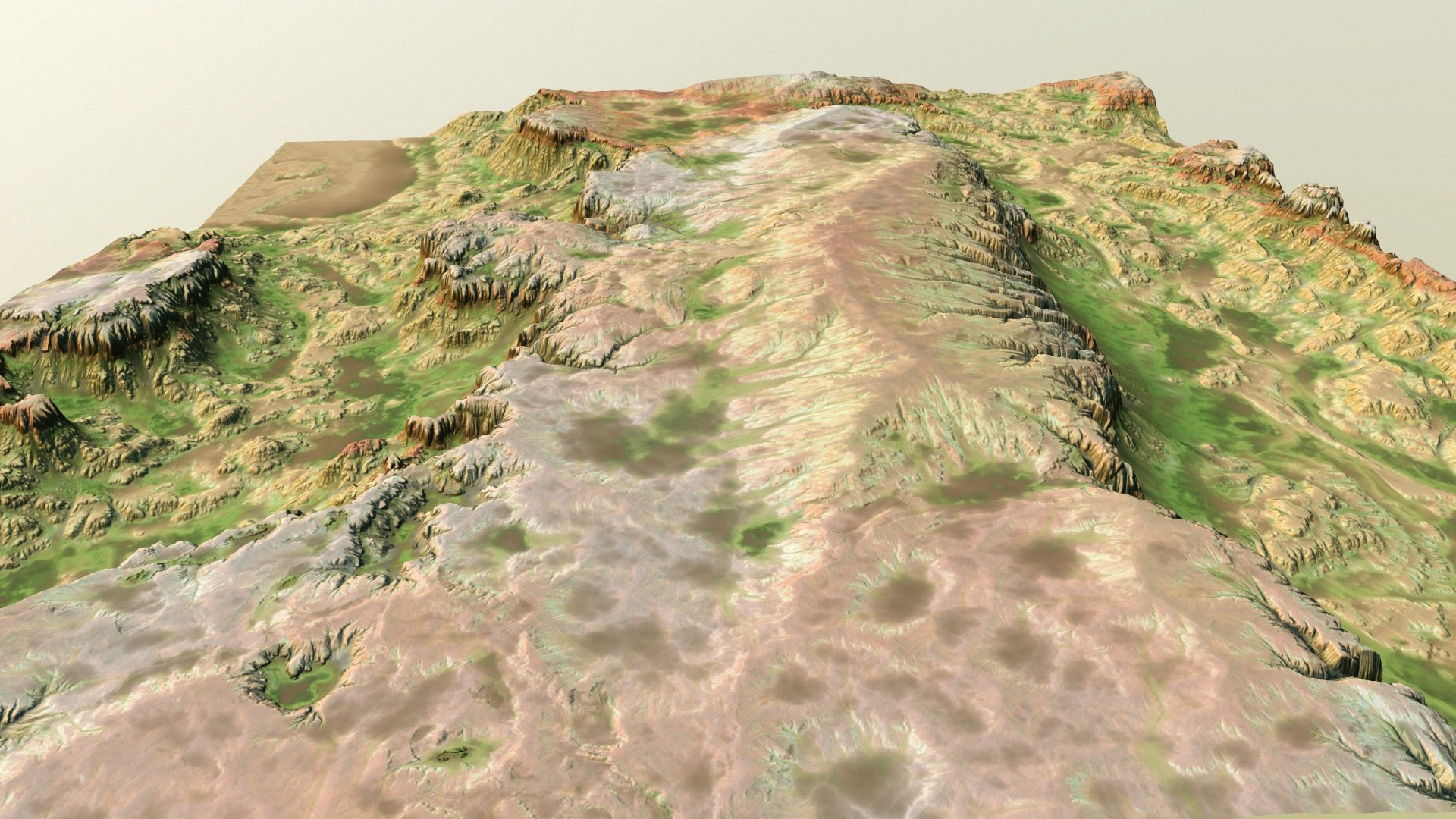 3d Hills Cliffs Terrain