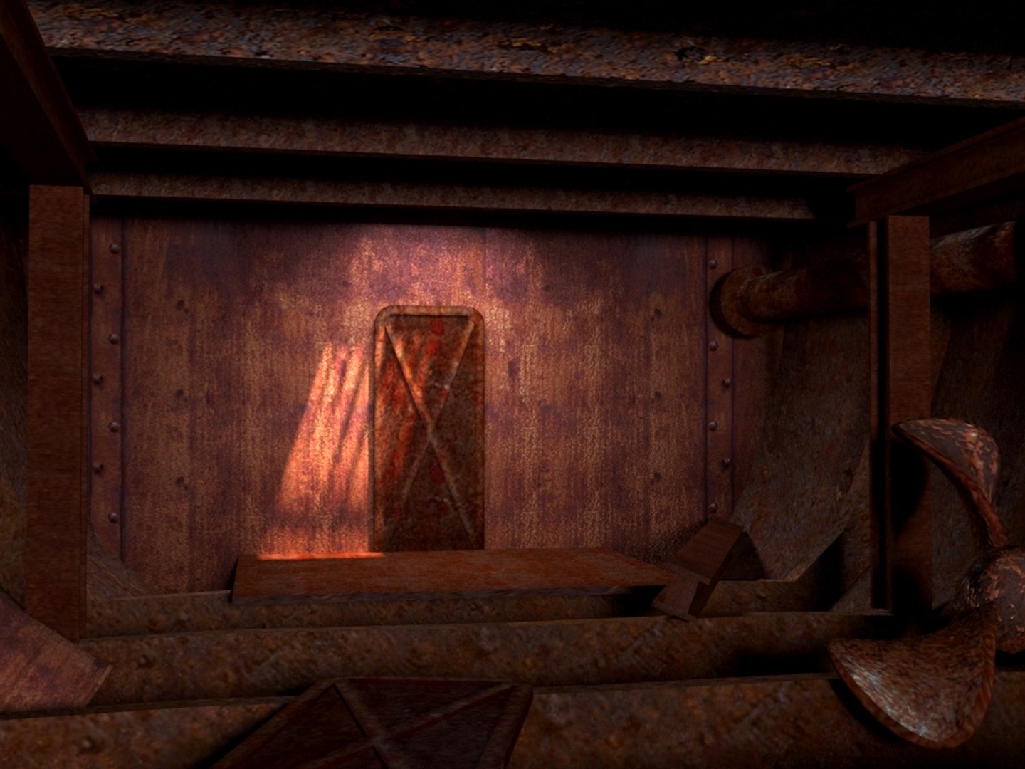 3D Old Abandoned Ship Interior - TurboSquid 1417116