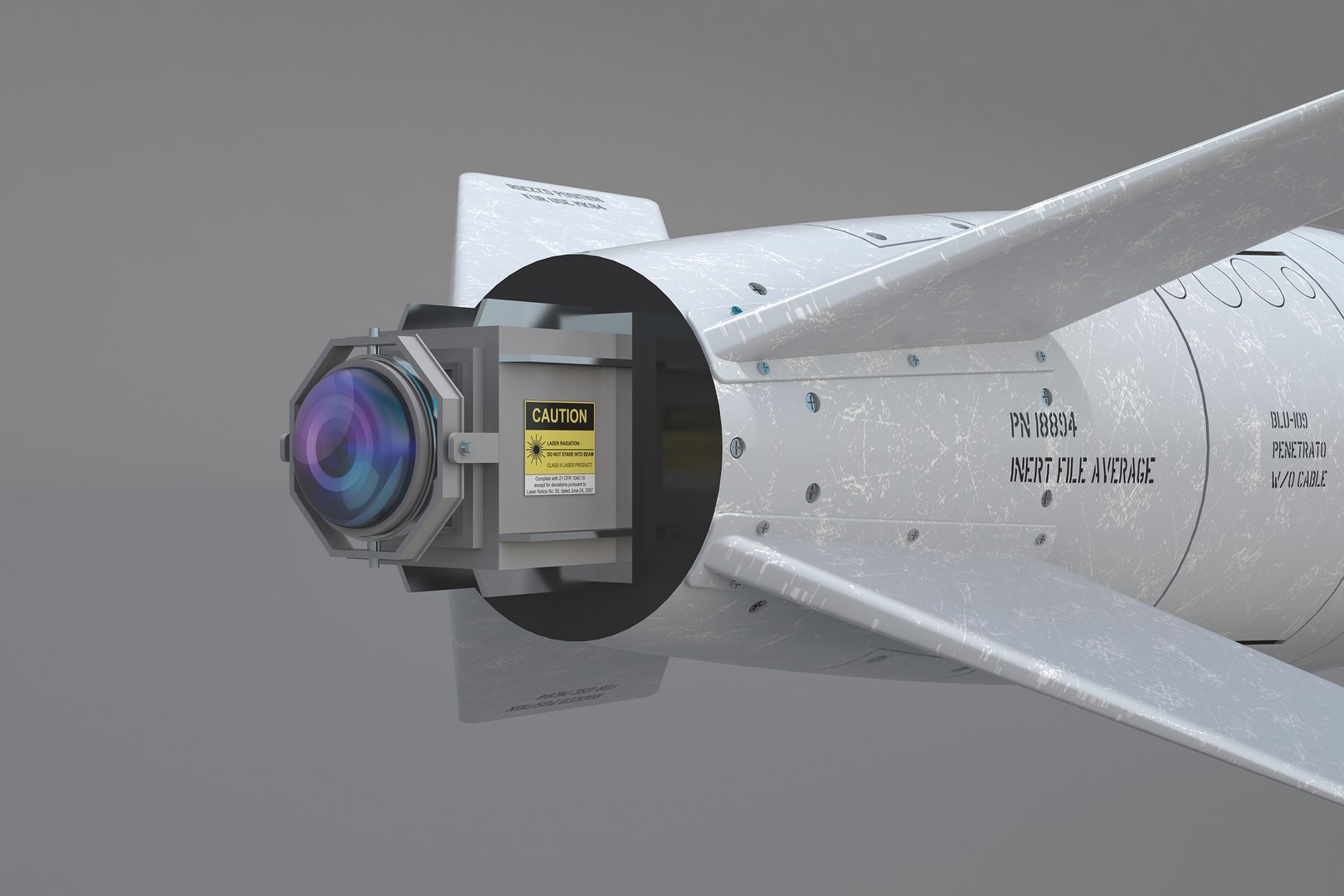 spice-2000 guided bomb 3d model