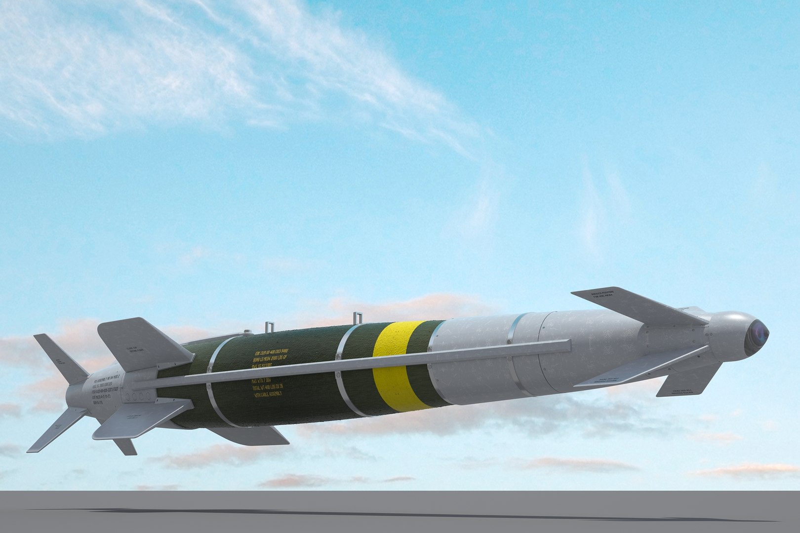 Spice-2000 Guided Bomb 3d Model