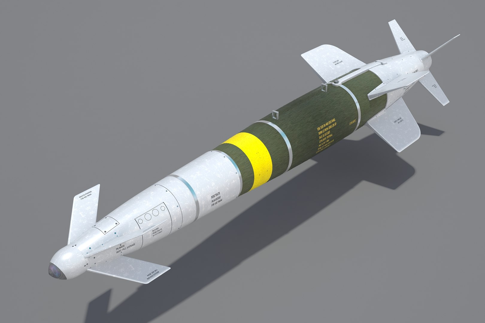 Spice-2000 Guided Bomb 3d Model