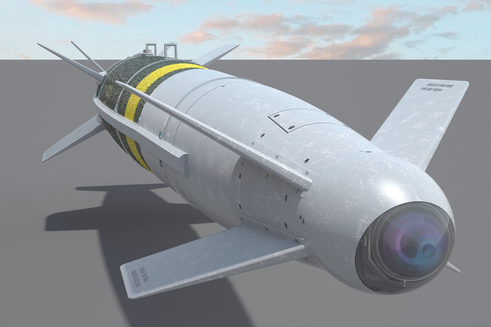Spice-2000 Guided Bomb 3d Model