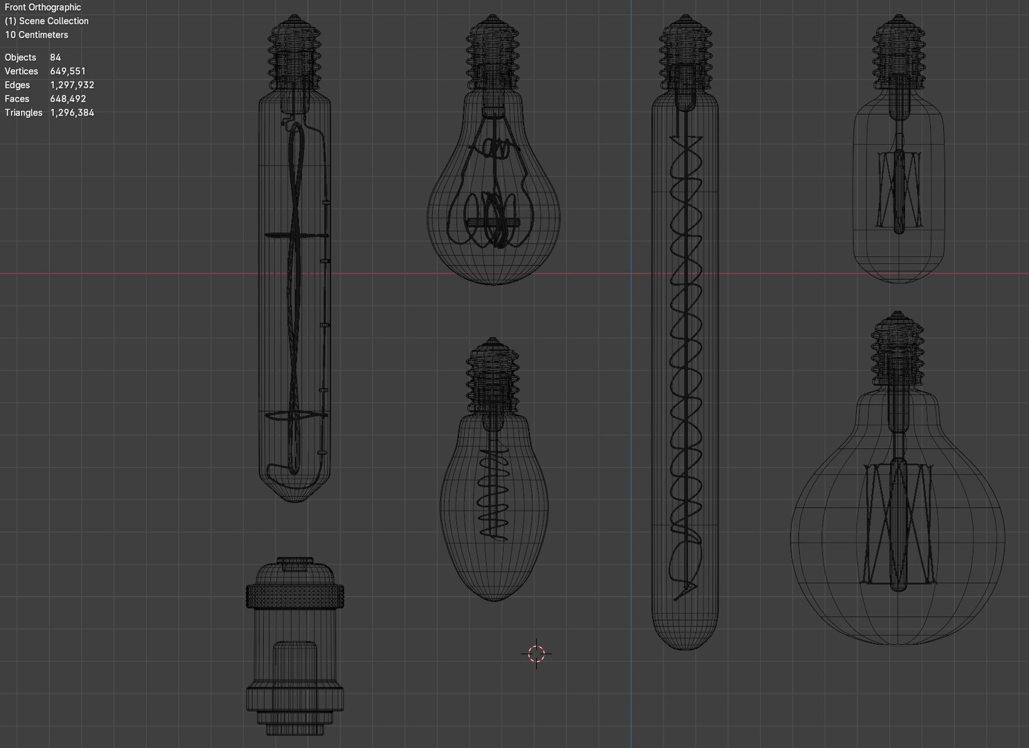 3D Bulbs Collection 3D model model - TurboSquid 2155751