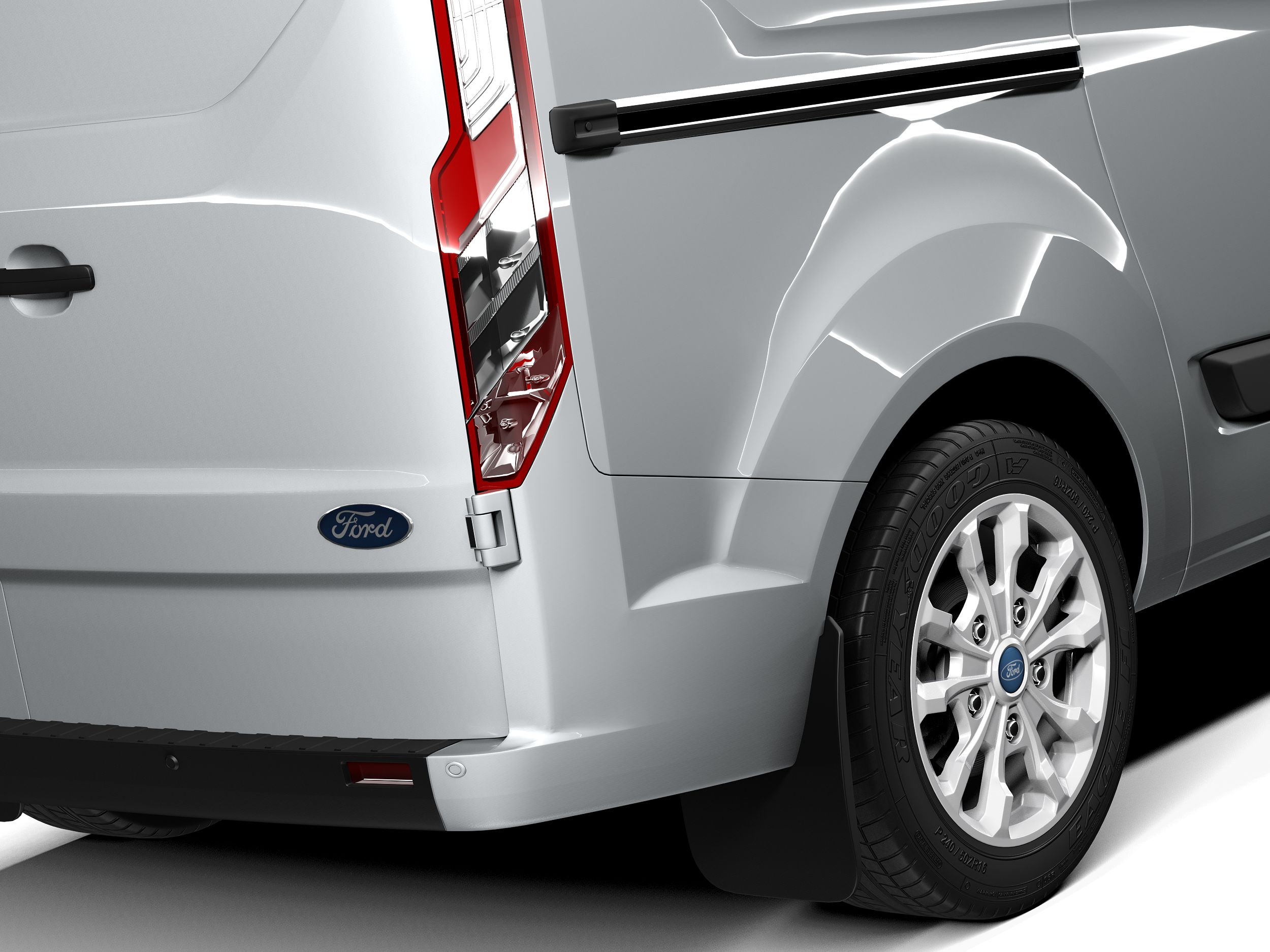 modelo 3d Ford Transit Furgoneta personalizada 2018 - TurboSquid 2224264