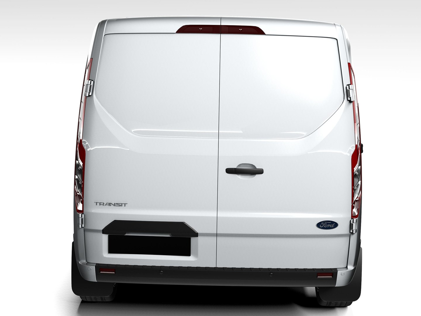 Ford Transit Custom Van 2018 3D Model - TurboSquid 2224264