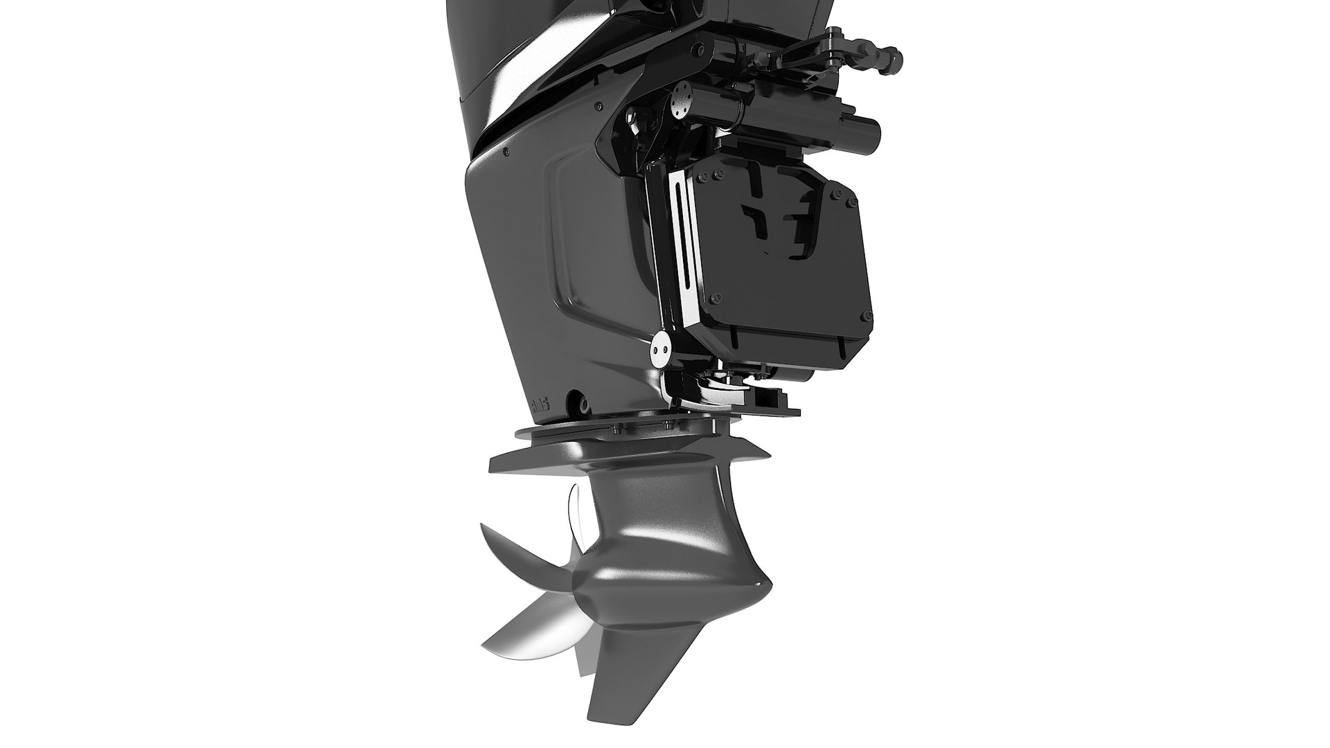 3D Mercury Racing 450r Boat Engine Model - TurboSquid 1621588