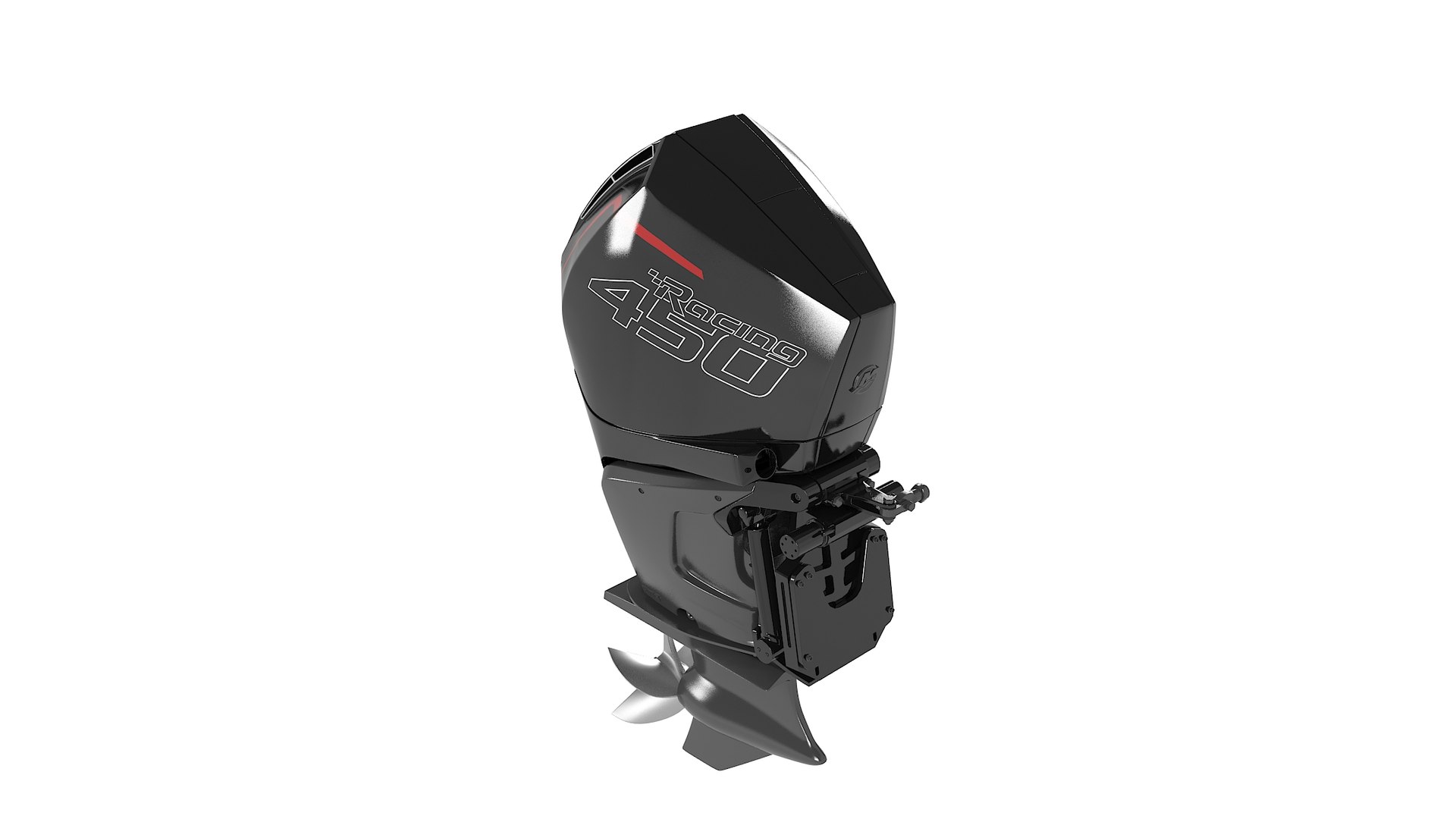 3D Mercury Racing 450r Boat Engine Model - TurboSquid 1621588