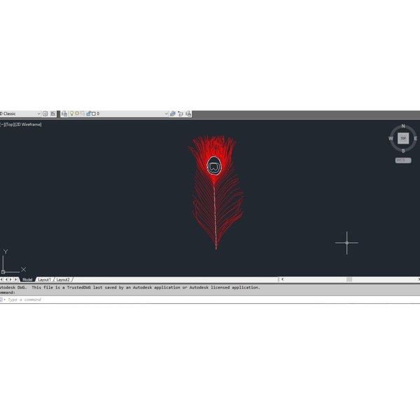 3D pecock feather - TurboSquid 1949764