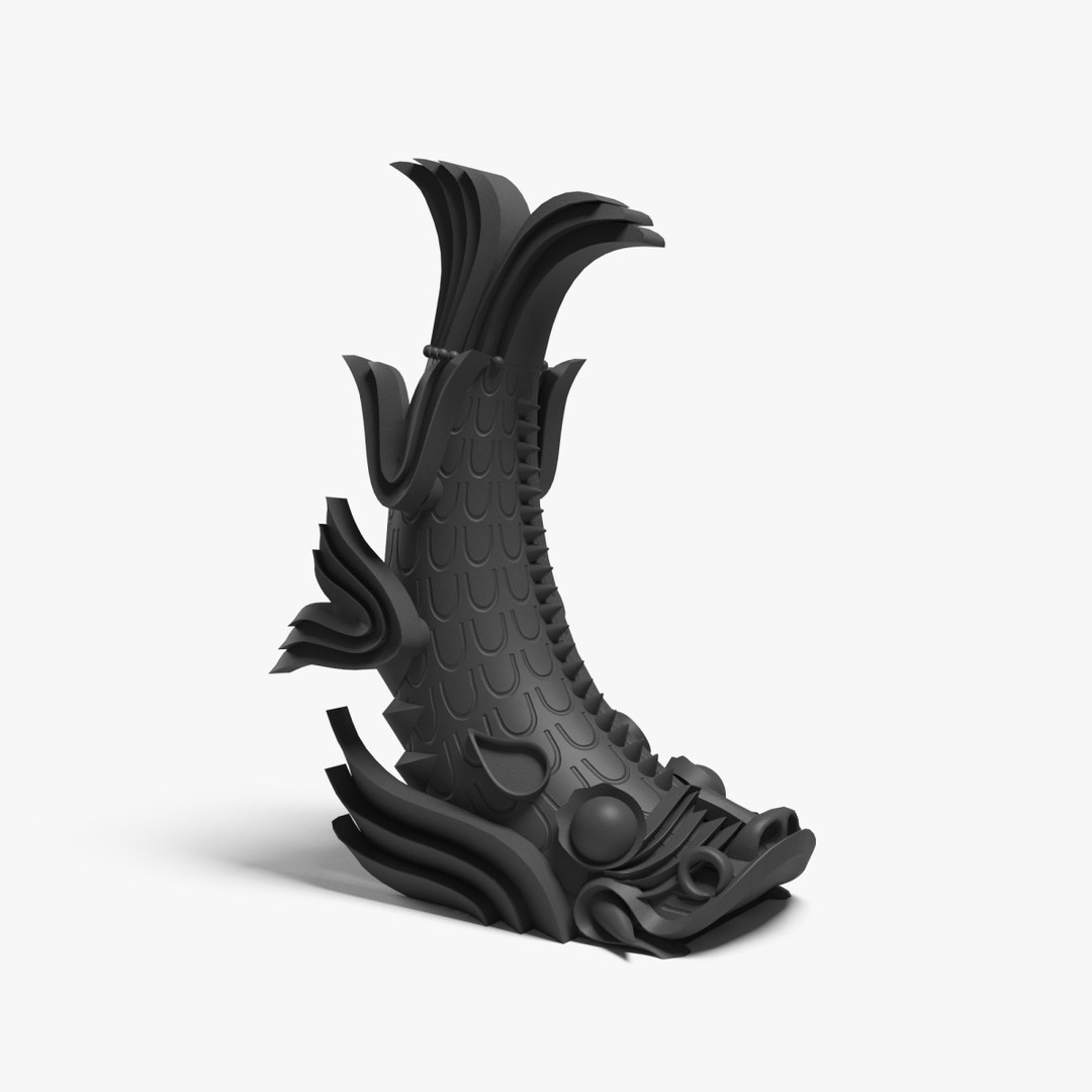 3D Shachihoko Model - TurboSquid 1856902