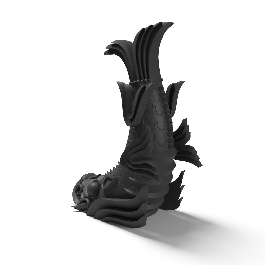 3D Shachihoko Model - TurboSquid 1856902