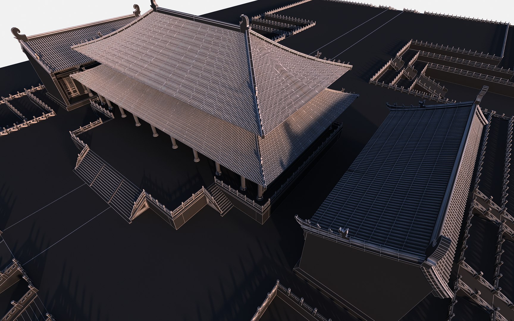 3D ancient hall - TurboSquid 1671215