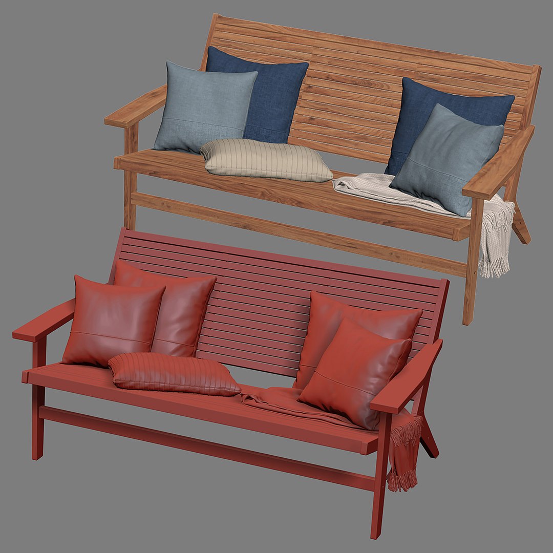 Outdoor Sofa 3D Model - TurboSquid 1664974
