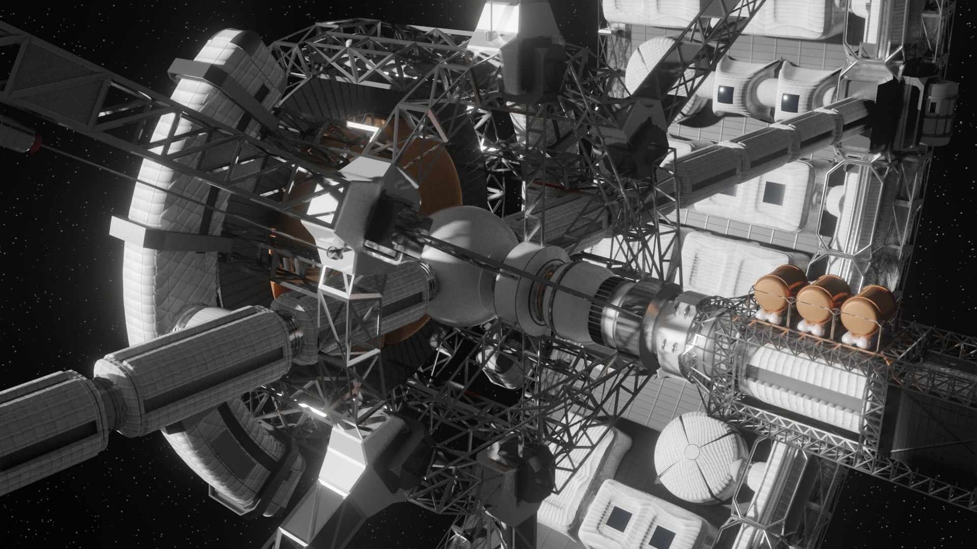 3D Armstrong Station Model - TurboSquid 1617359