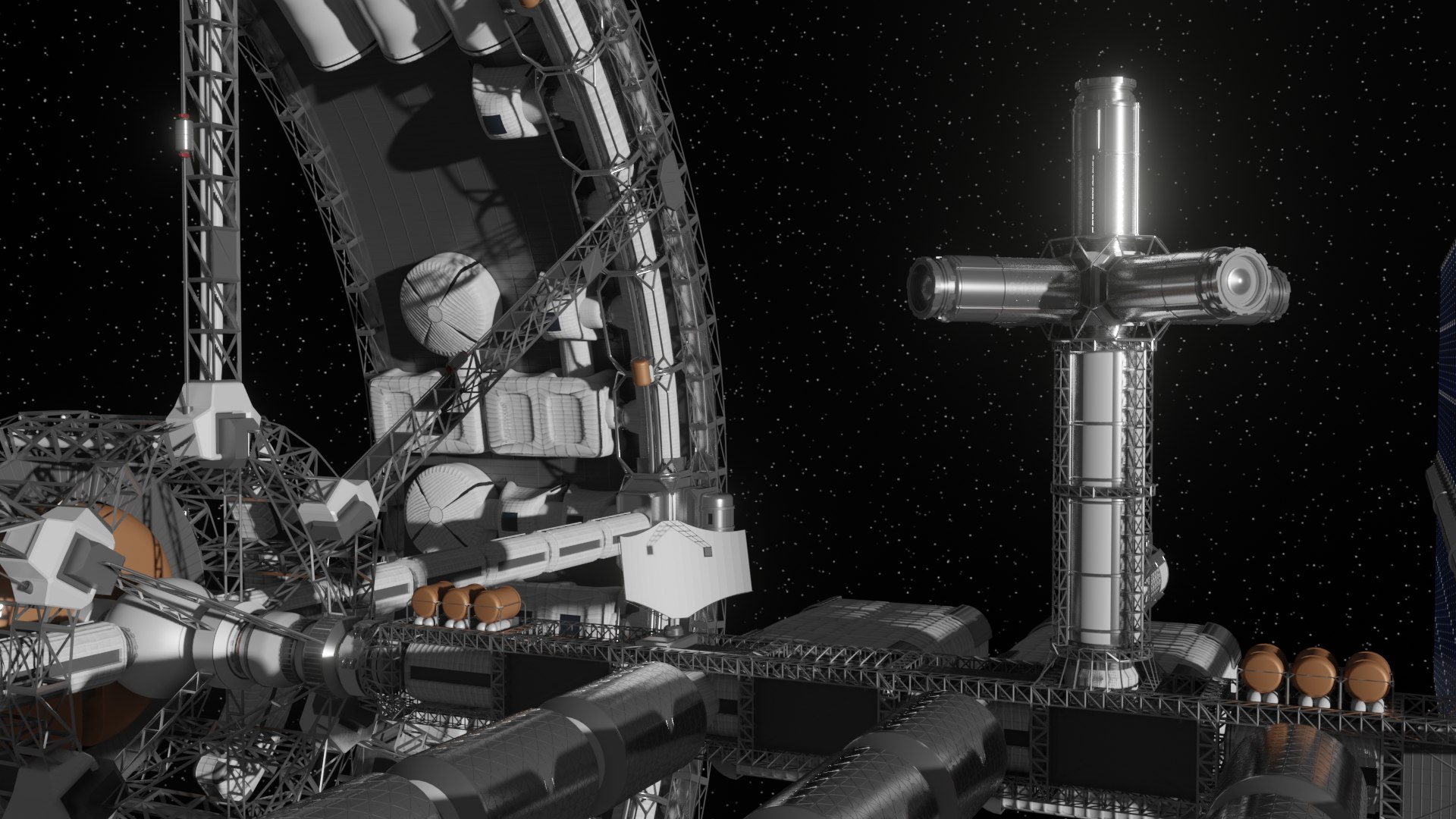 3D Armstrong Station Model - TurboSquid 1617359