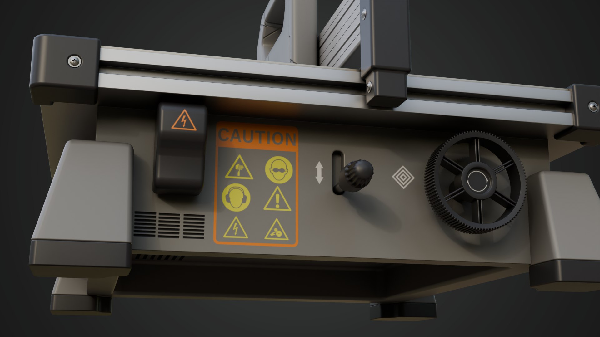 3D Model Compact Panel Saw - TurboSquid 2290043