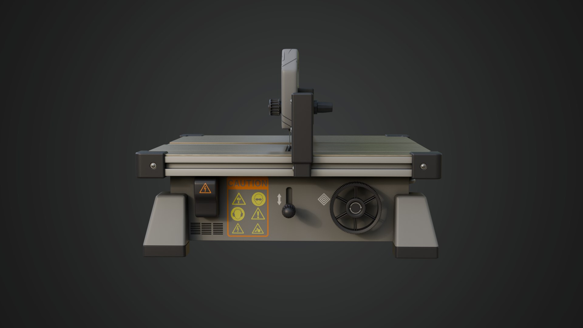 3D Model Compact Panel Saw - TurboSquid 2290043