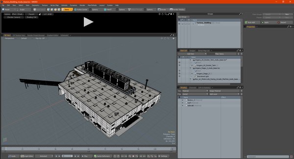3D Factory Building model - TurboSquid 1748228