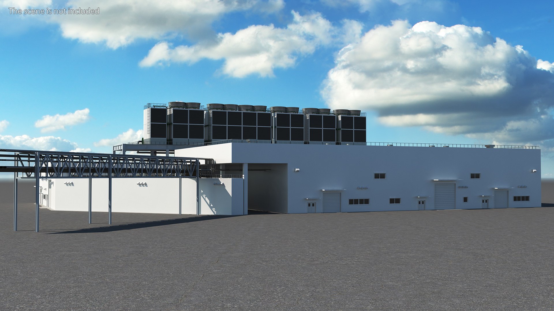 3D Factory Building model - TurboSquid 1748228