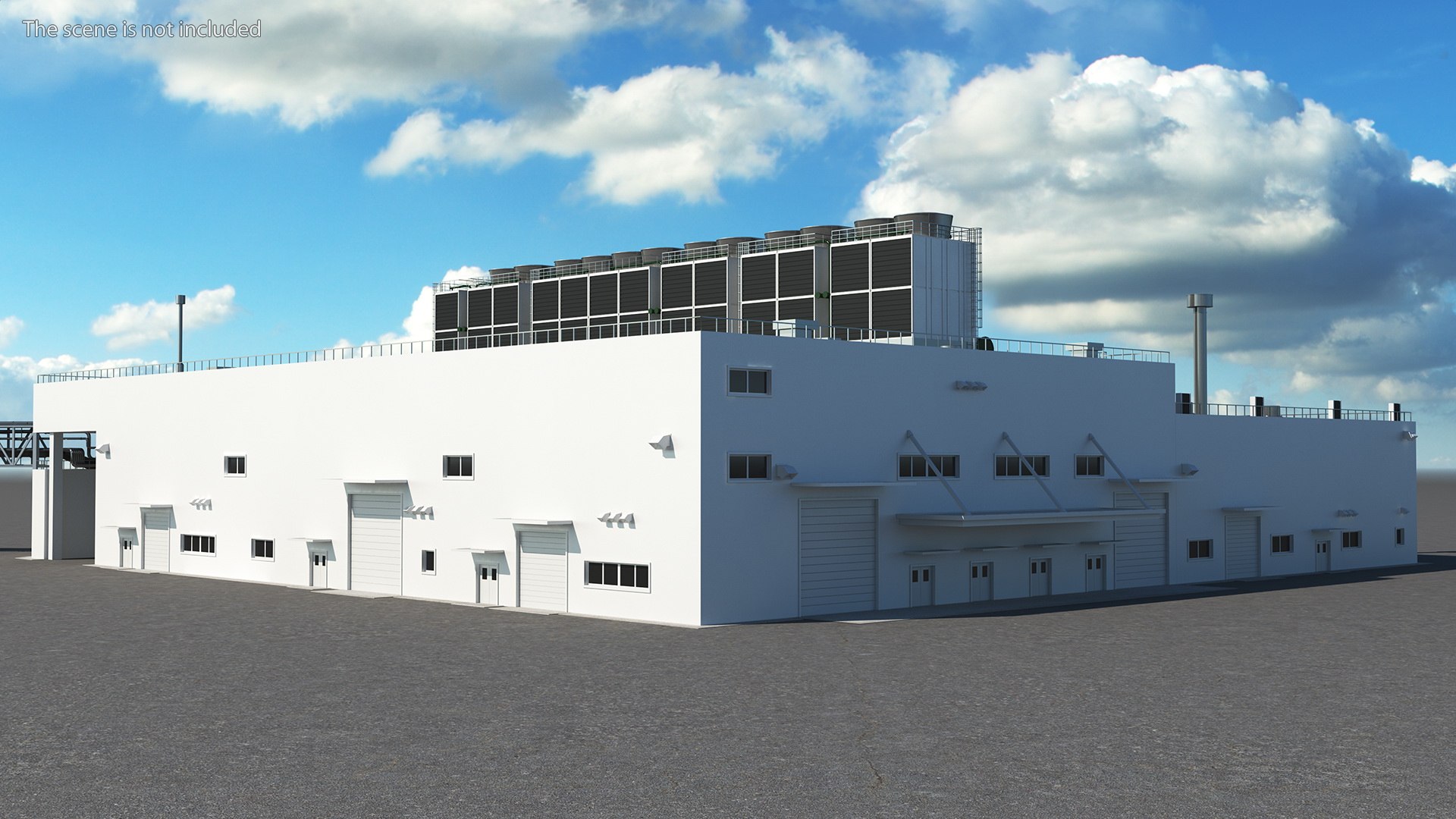 3D Factory Building model - TurboSquid 1748228