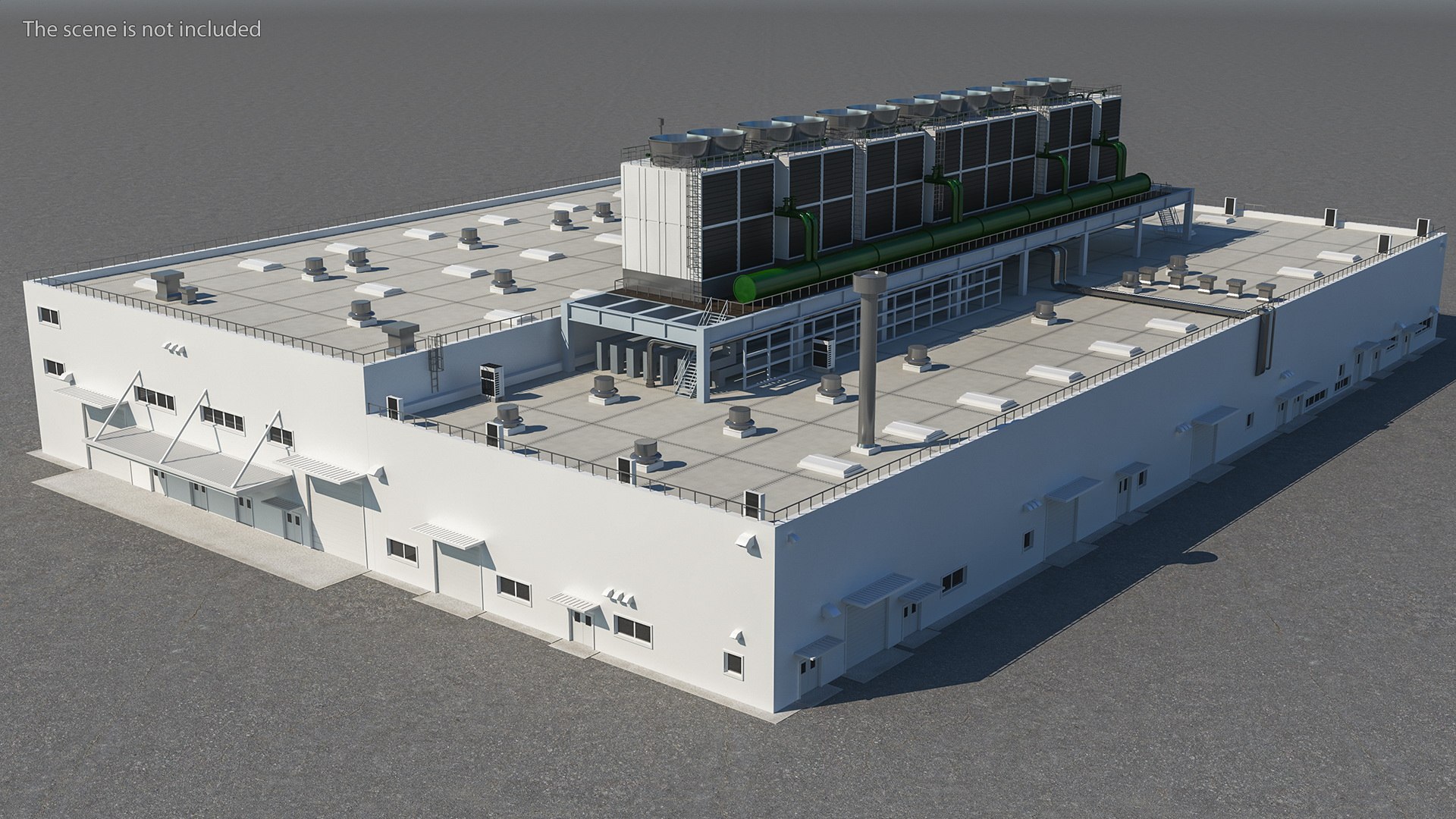 3D Factory Building model - TurboSquid 1748228