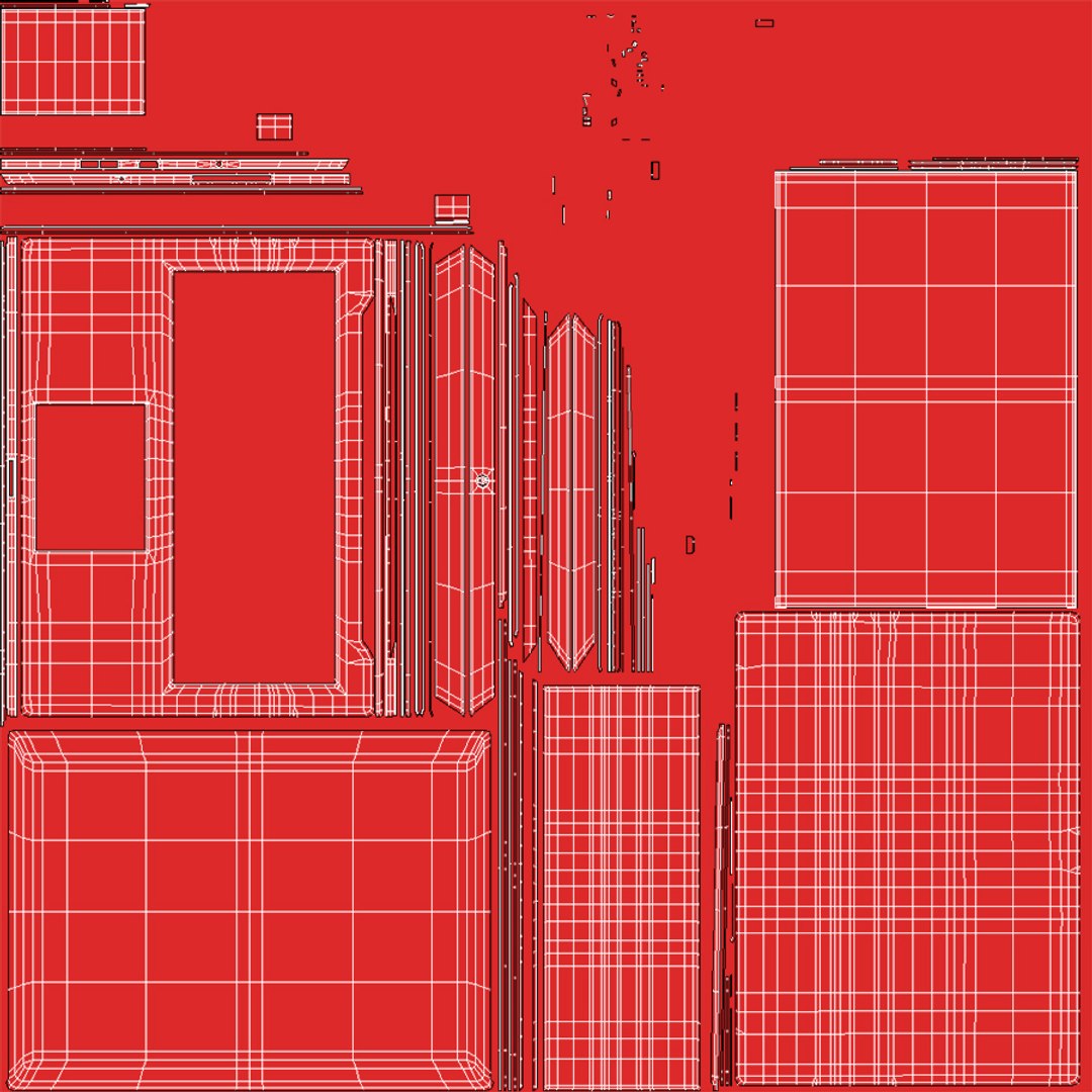 3D Red Laptop model - TurboSquid 2091906