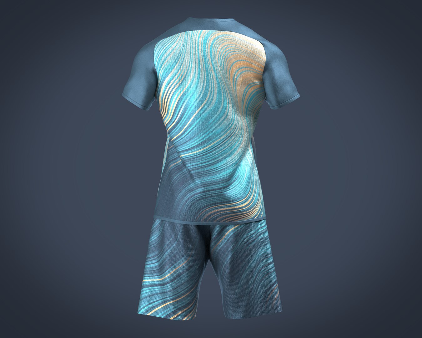 3D Sports Jersey With Short Pant Model - TurboSquid 2048119