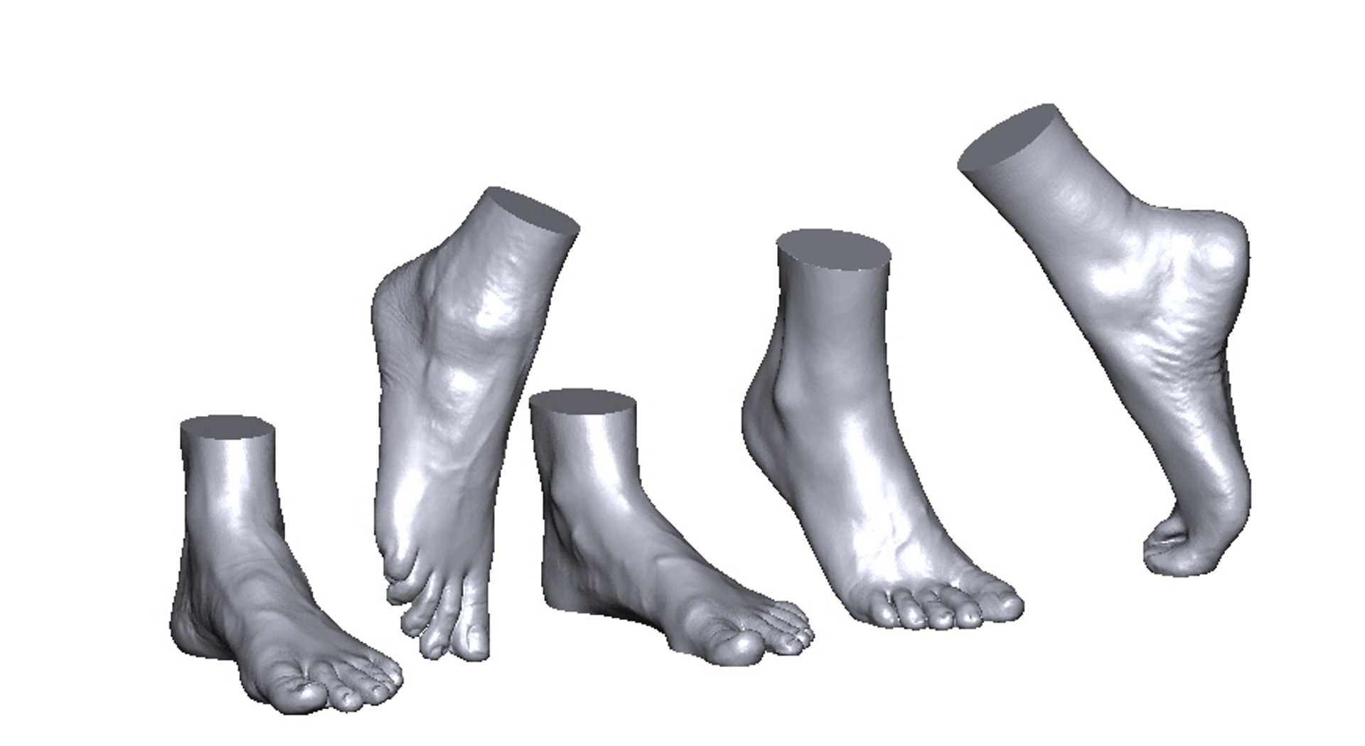 Scans Foot 3D Model - TurboSquid 1348831