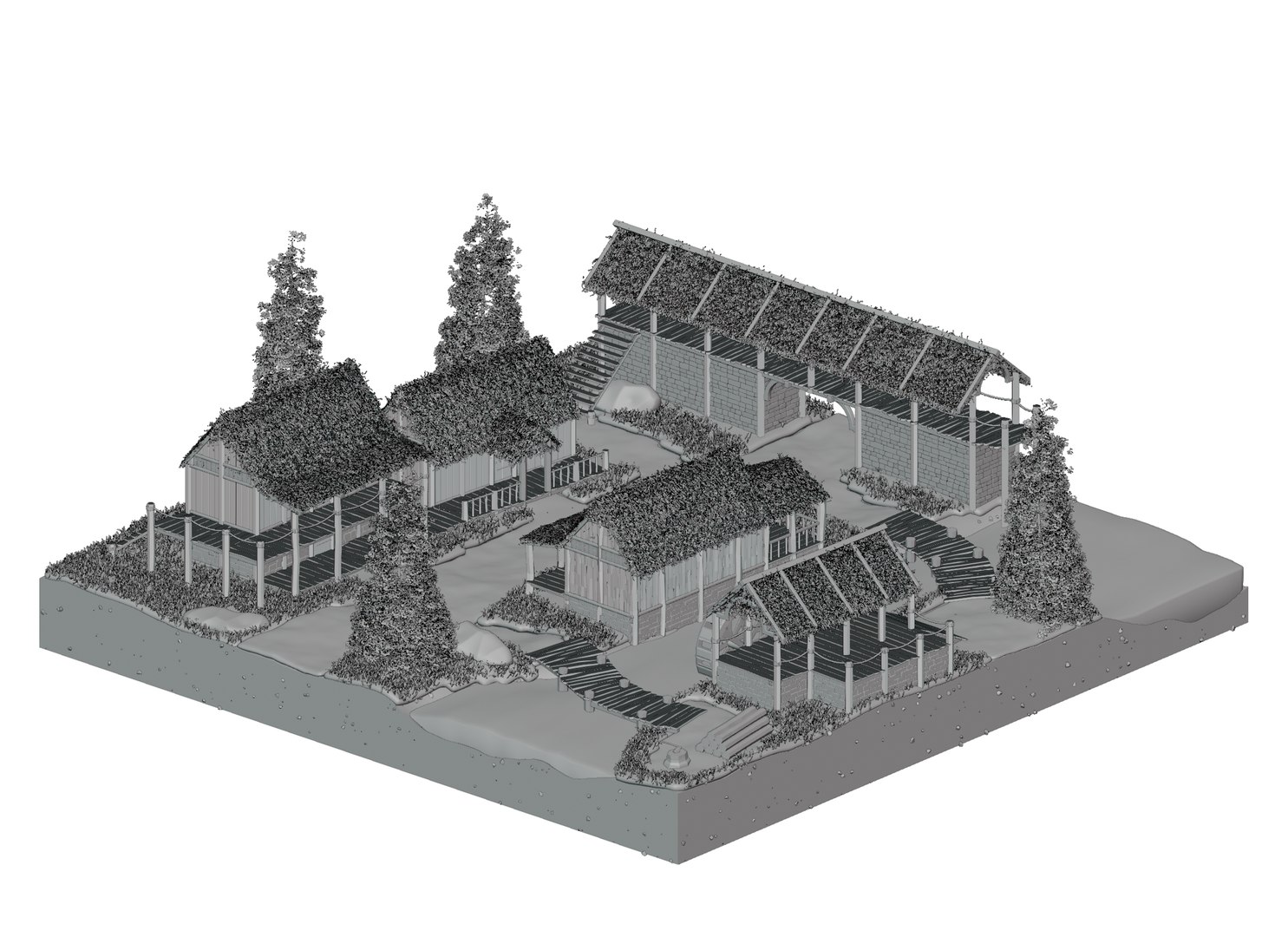 Skyrim Riverwood SKYRIM Model - TurboSquid 1952211