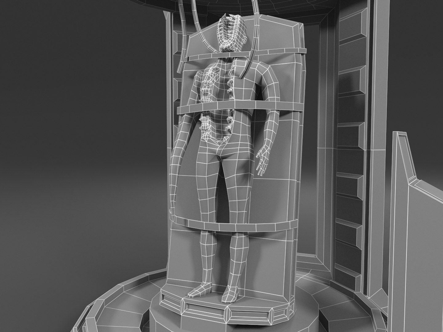 Obj Horror Lab Room Creature