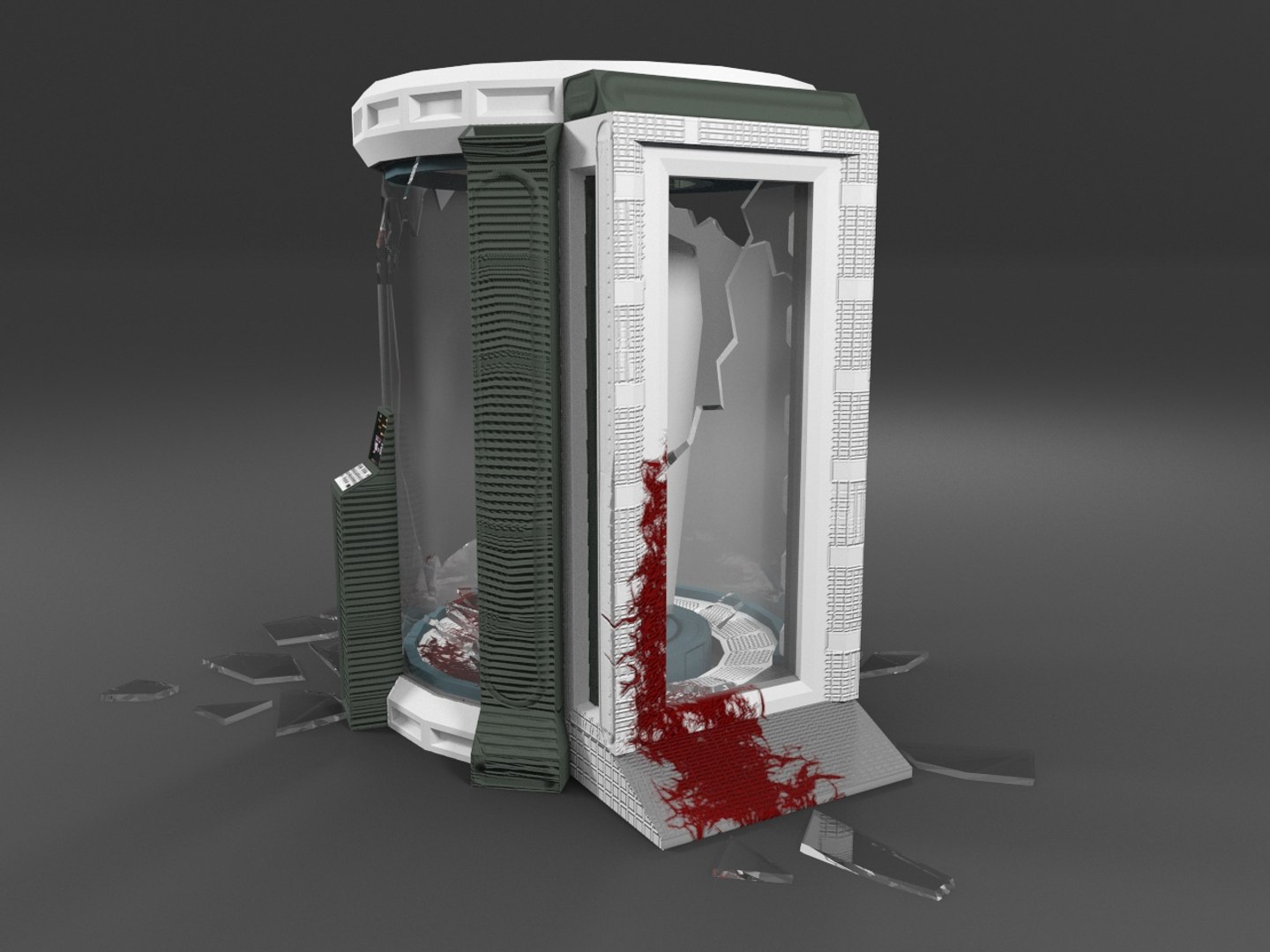 Obj Horror Lab Room Creature