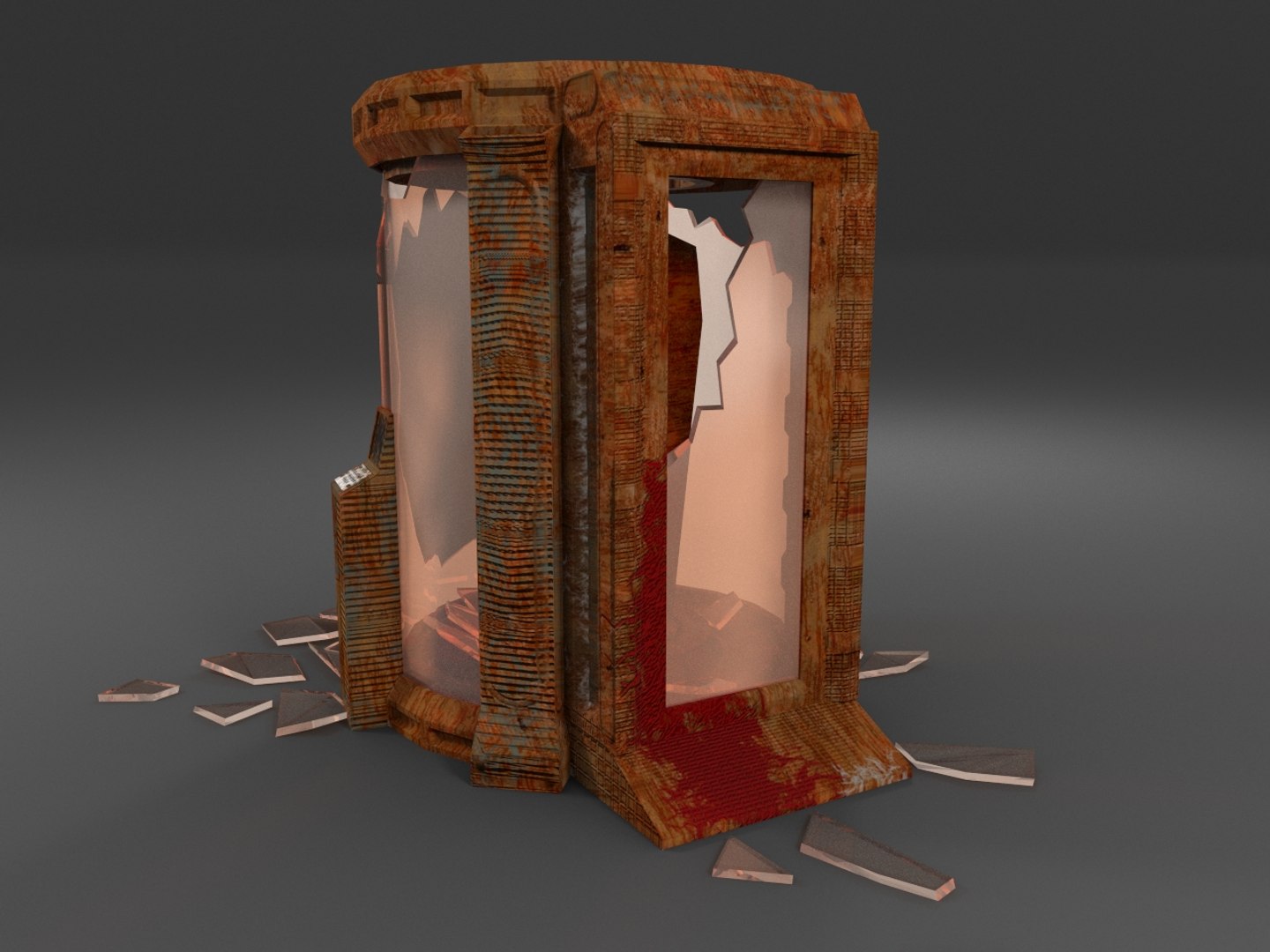 Obj Horror Lab Room Creature