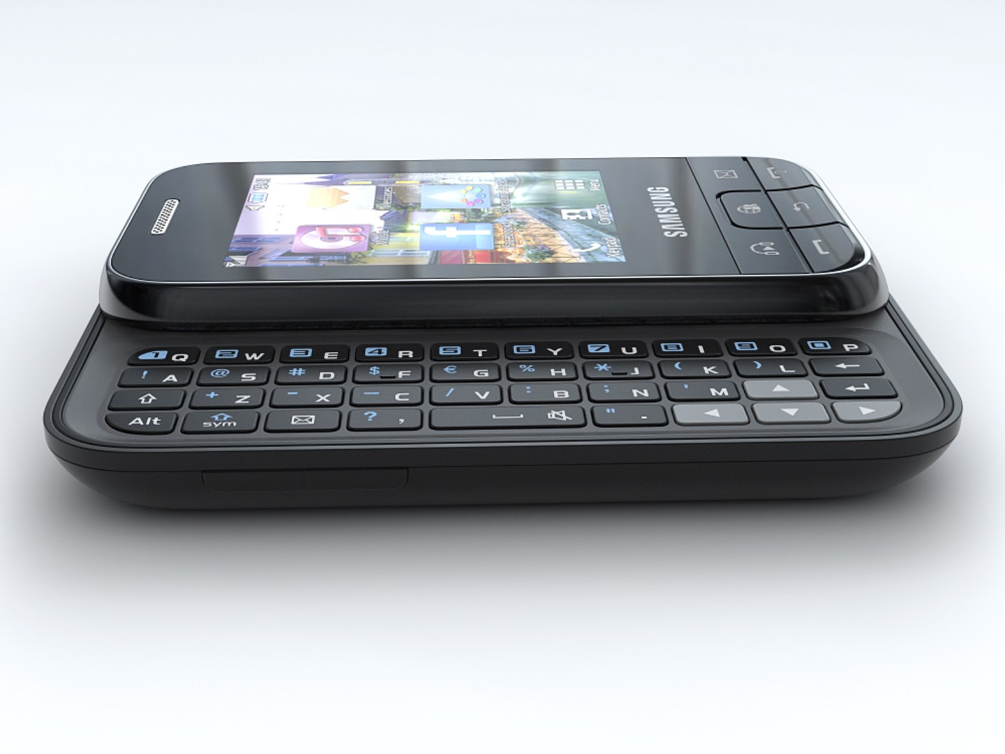 3d Model Of Samsung Chat 350