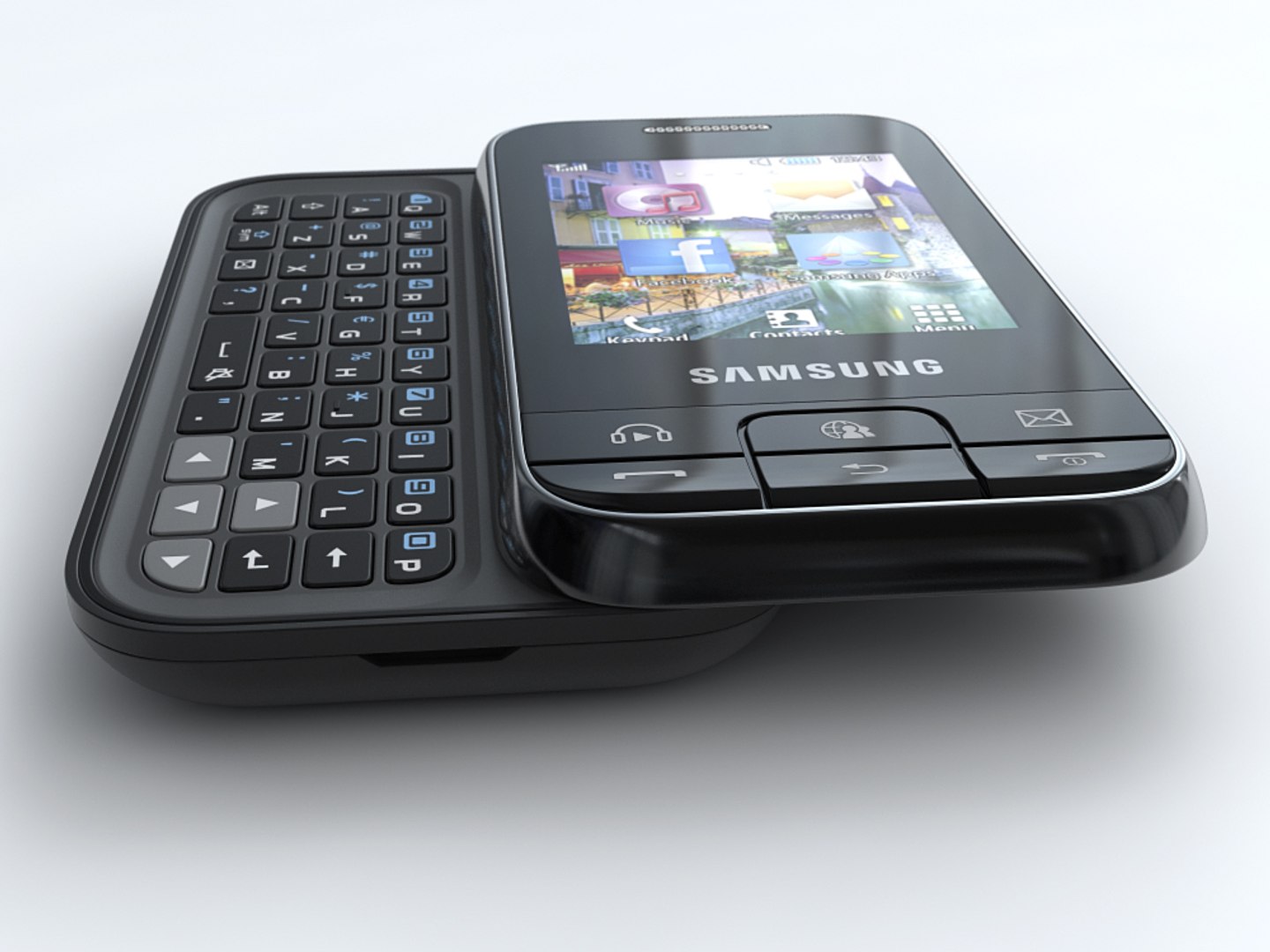 3d Model Of Samsung Chat 350