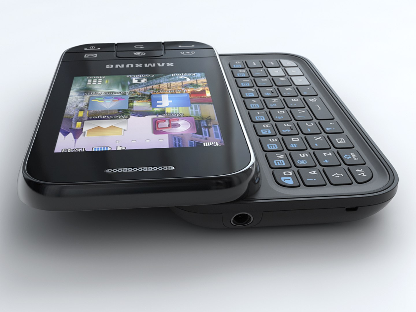 3d Model Of Samsung Chat 350