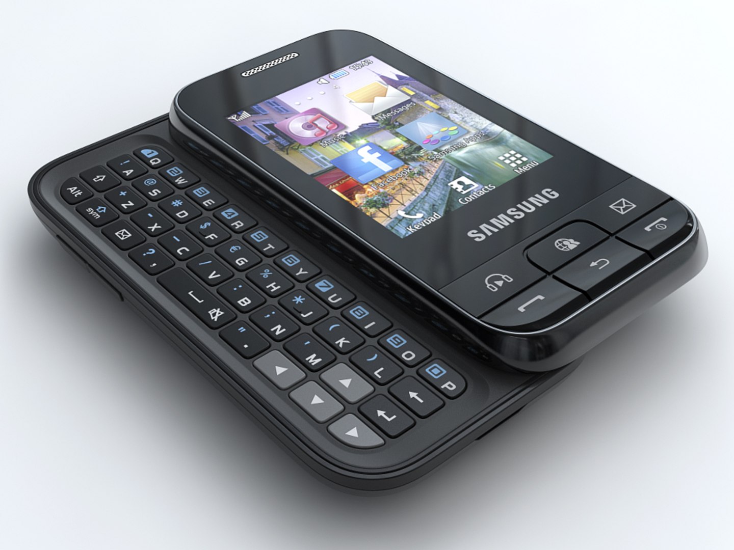 3d Model Of Samsung Chat 350