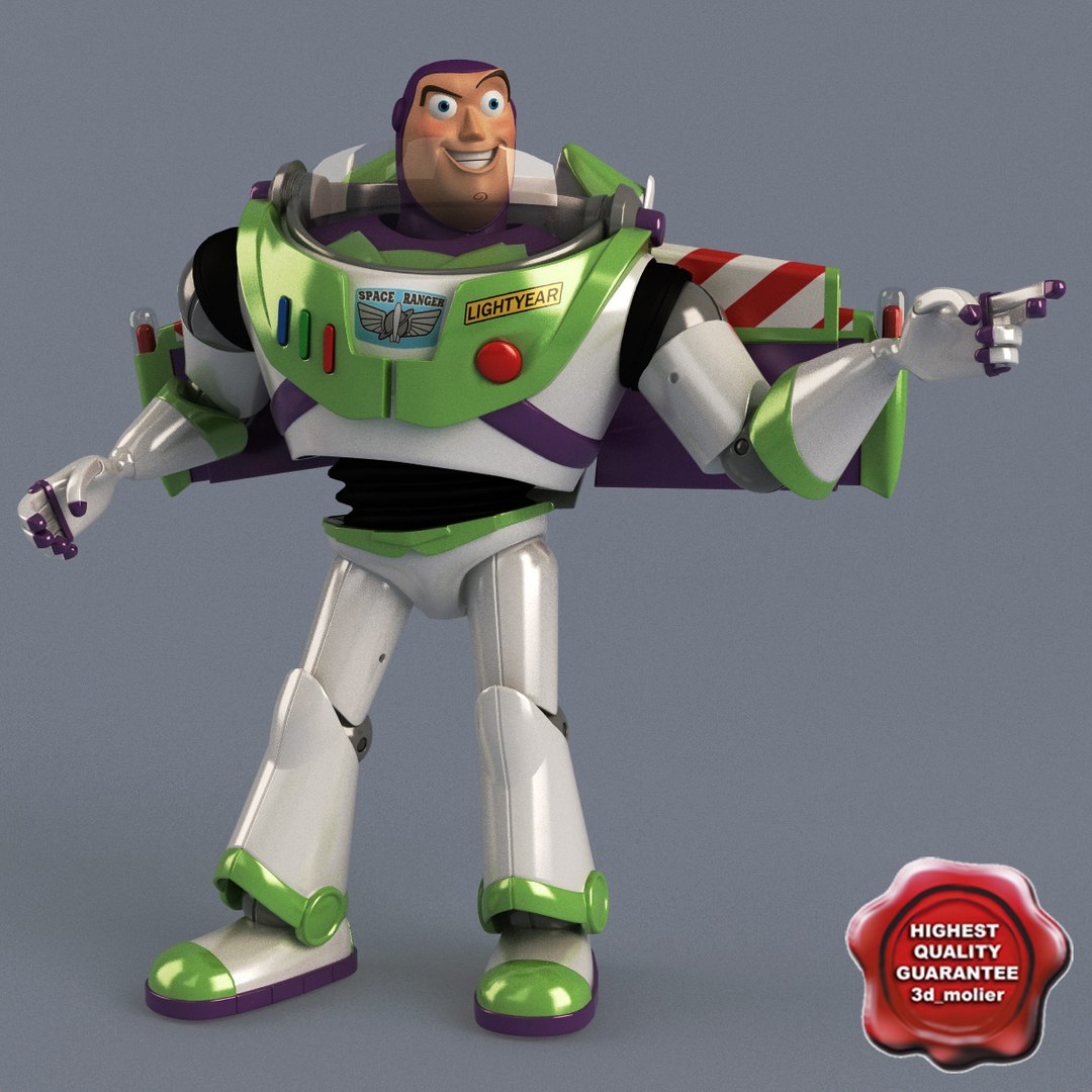 3ds buzz lightyear pose 2
