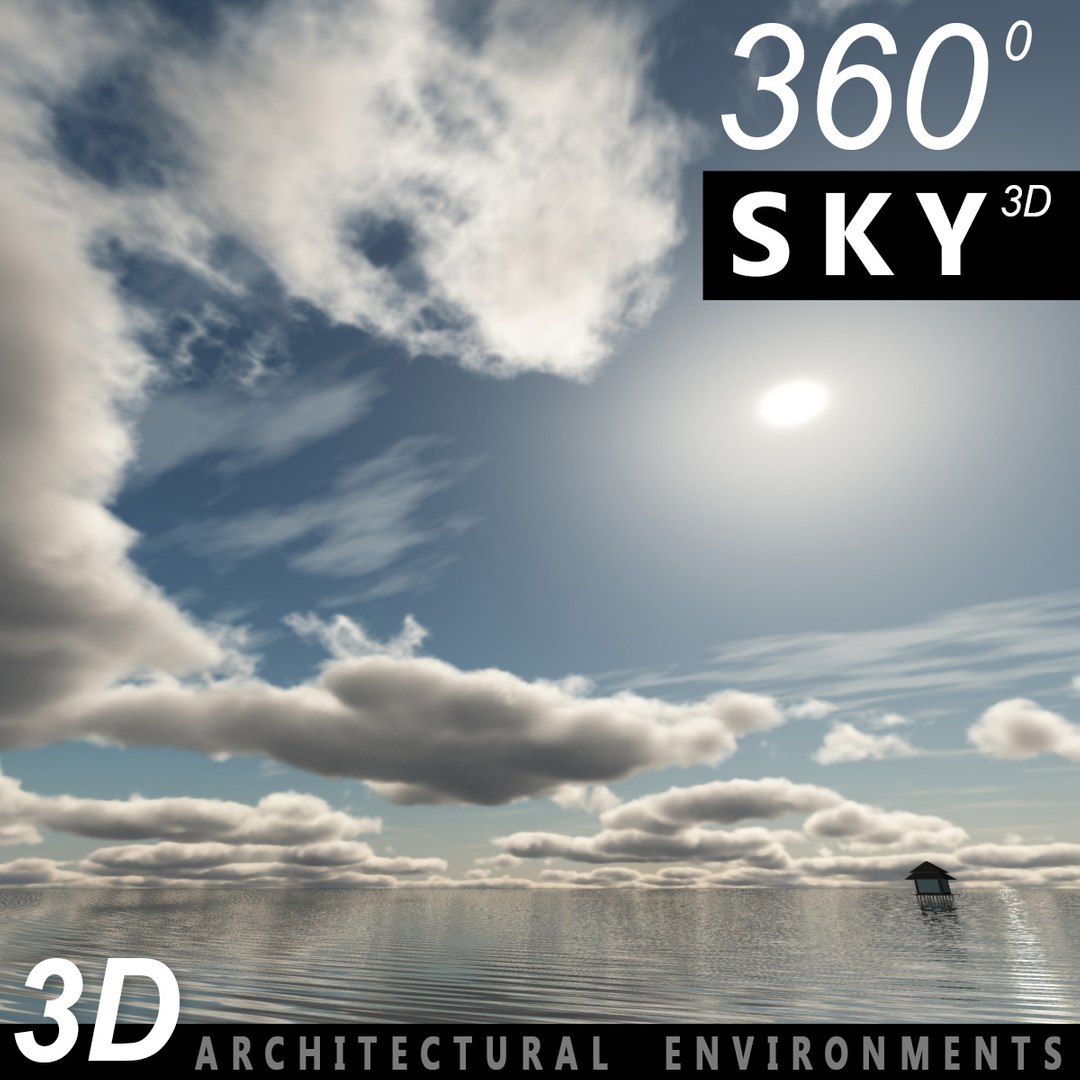 3d Model Sky Clouds