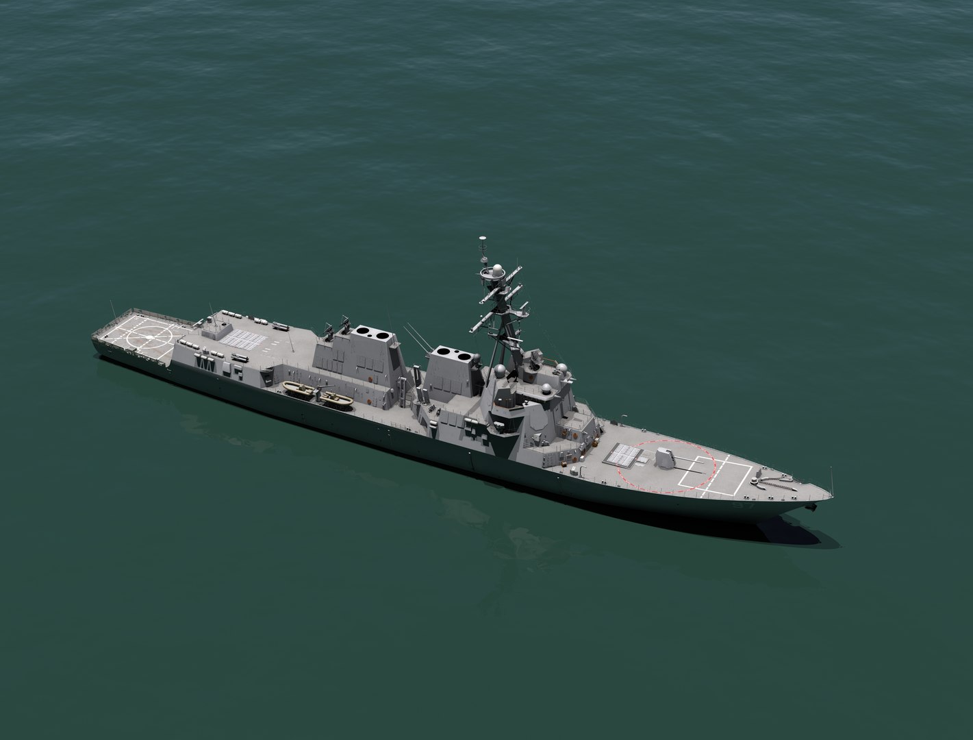3ds Max Arleigh Burke Ddgs Navy Ships