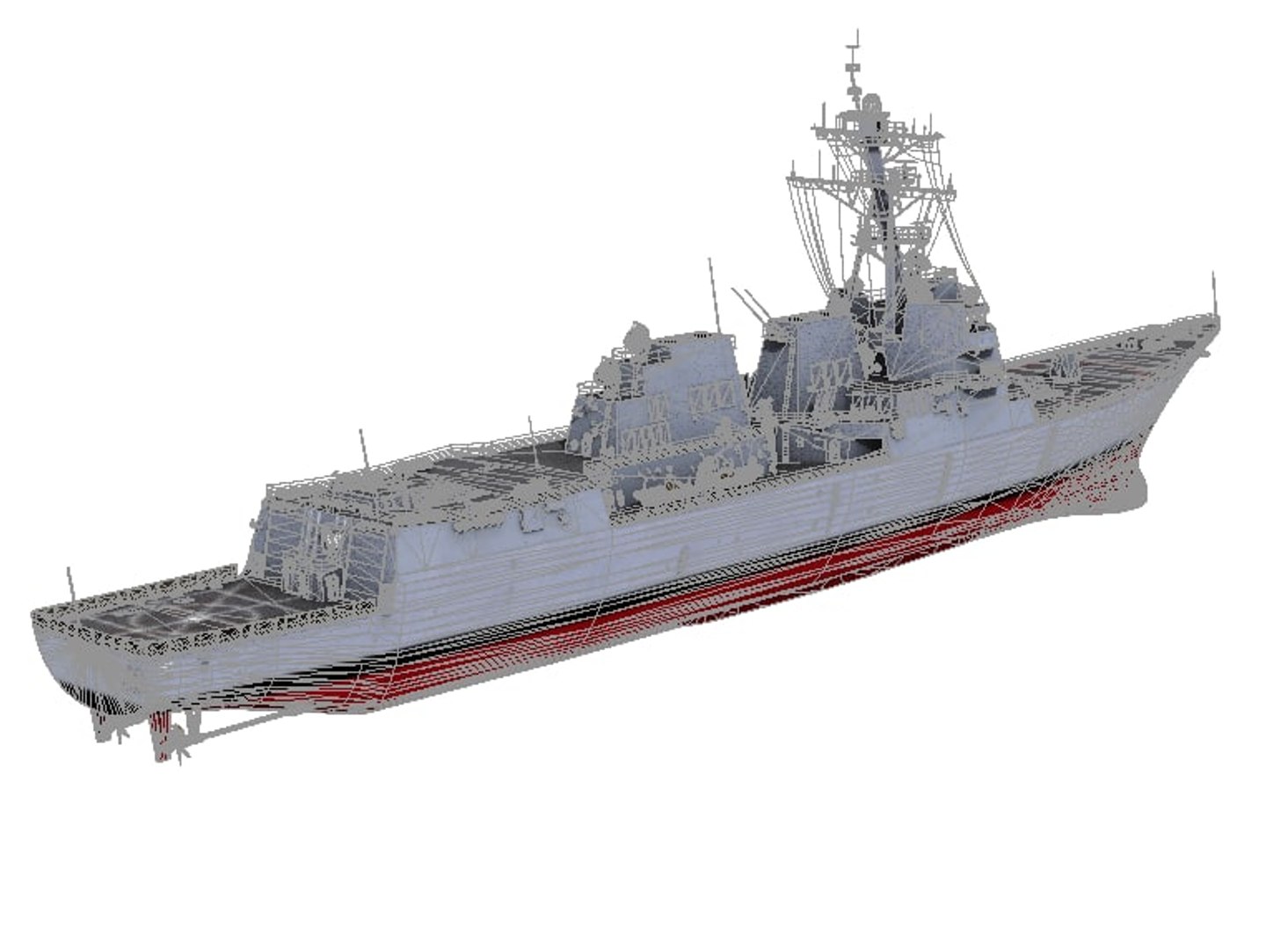 3ds Max Arleigh Burke Ddgs Navy Ships