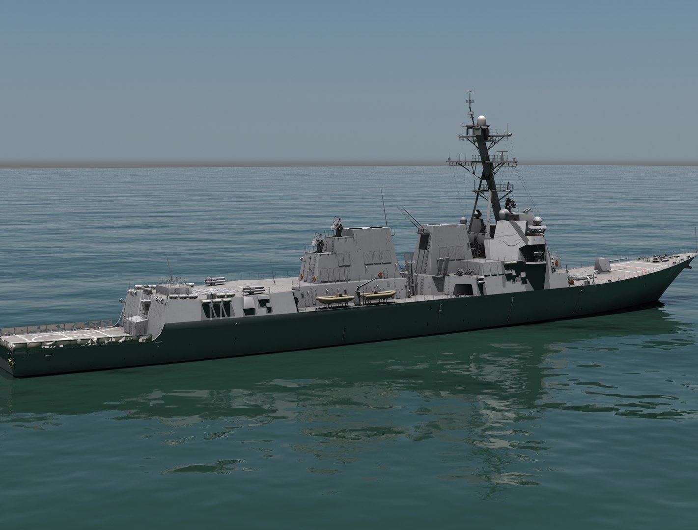 3ds Max Arleigh Burke Ddgs Navy Ships