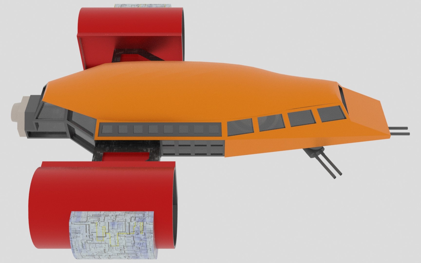 3D Jupiter - 300 Spaceship - TurboSquid 1811585