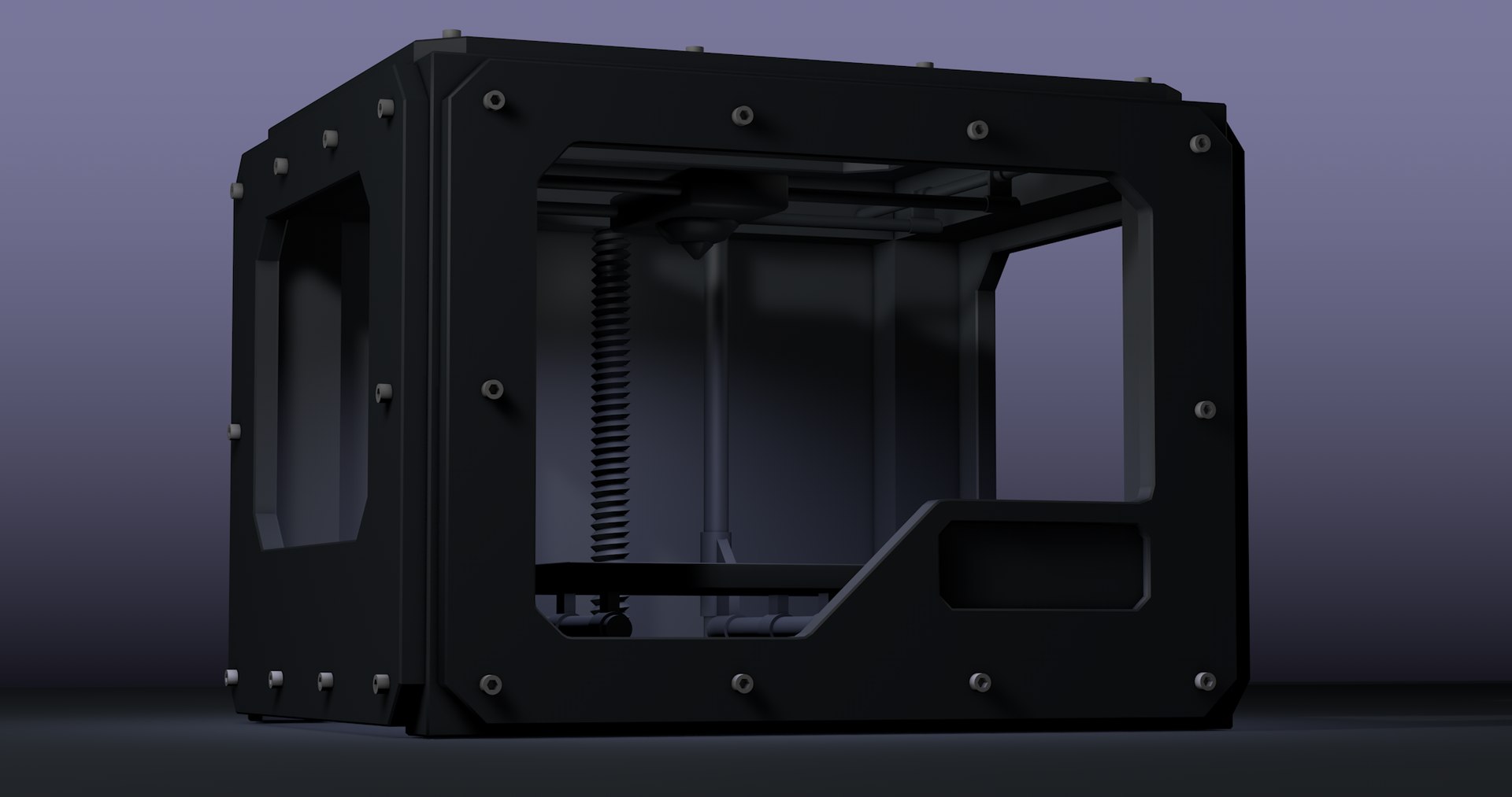 3d Model Of Printer