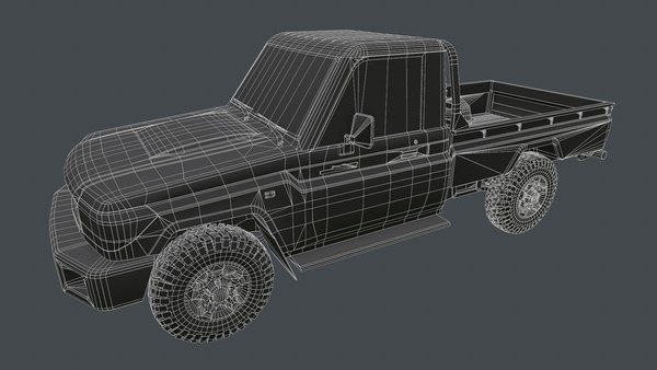 Land Cruiser 79 3D model - TurboSquid 1888363