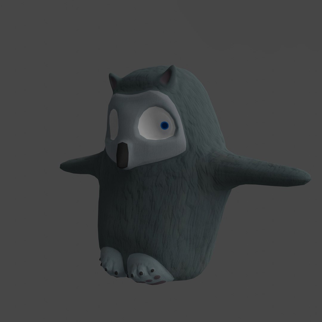 Owl Bird Low Poly Model 3D Model - TurboSquid 1790075
