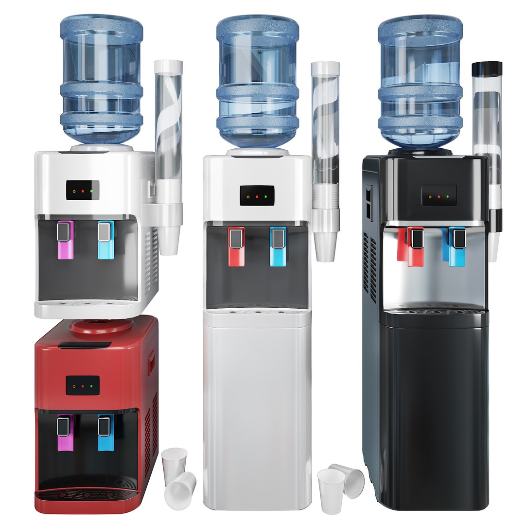 Water Cooler Model - TurboSquid 1735692
