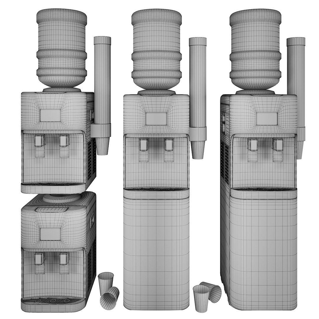 Water Cooler Model - TurboSquid 1735692